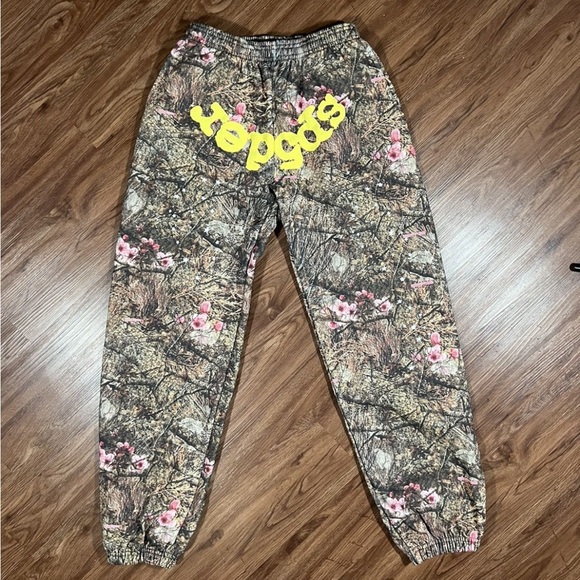 Sp5der | Pants | Sp5der Camo Sweatpants | Poshmark